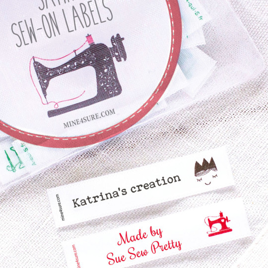 Sewing clothing labels store