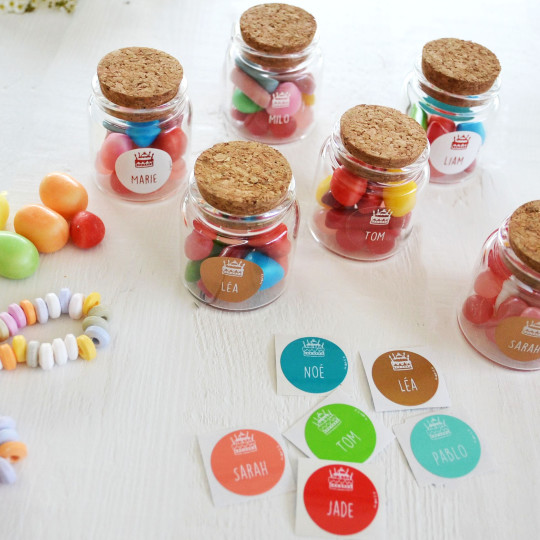 Stickers ronds personnalisés individuellement. Ultra fins, résistants ...